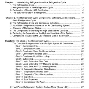 Refrigerant Charging and Service Procedures for Air Conditioning