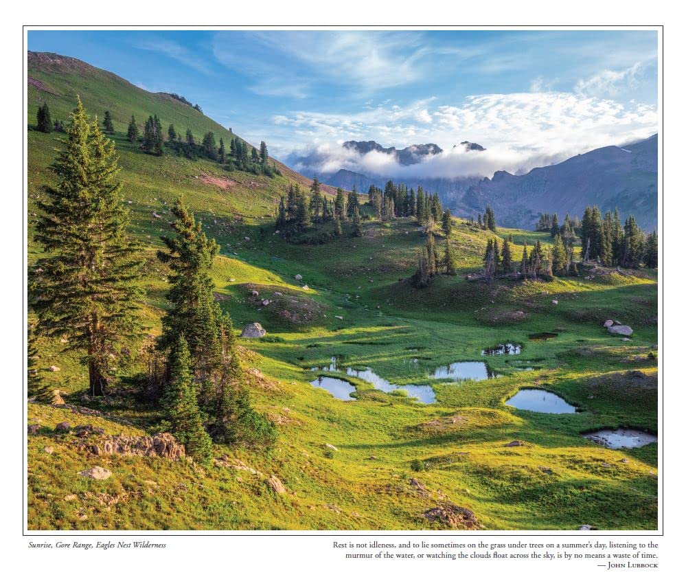 John Fielder's Colorado 2023 Scenic Wall Calendar