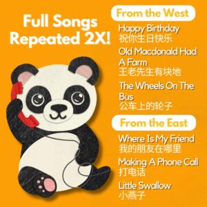 Bao Bao Learns Chinese Vol. 3, Chinese Books for Kids, Chinese New Year Gifts, Chinese Baby Book, Mandarin Chinese Board Books for Children, Chinese Learning Book, Bilingual Book & Musical Toys