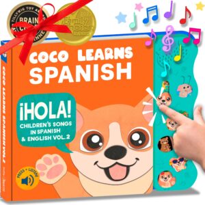 spanish baby books vol. 2, bilingual baby books, spanish books for kids 1-3, cuentos infantiles en español, learn spanish books for kids & children, spanish baby books 0-6 months, libros para bebes