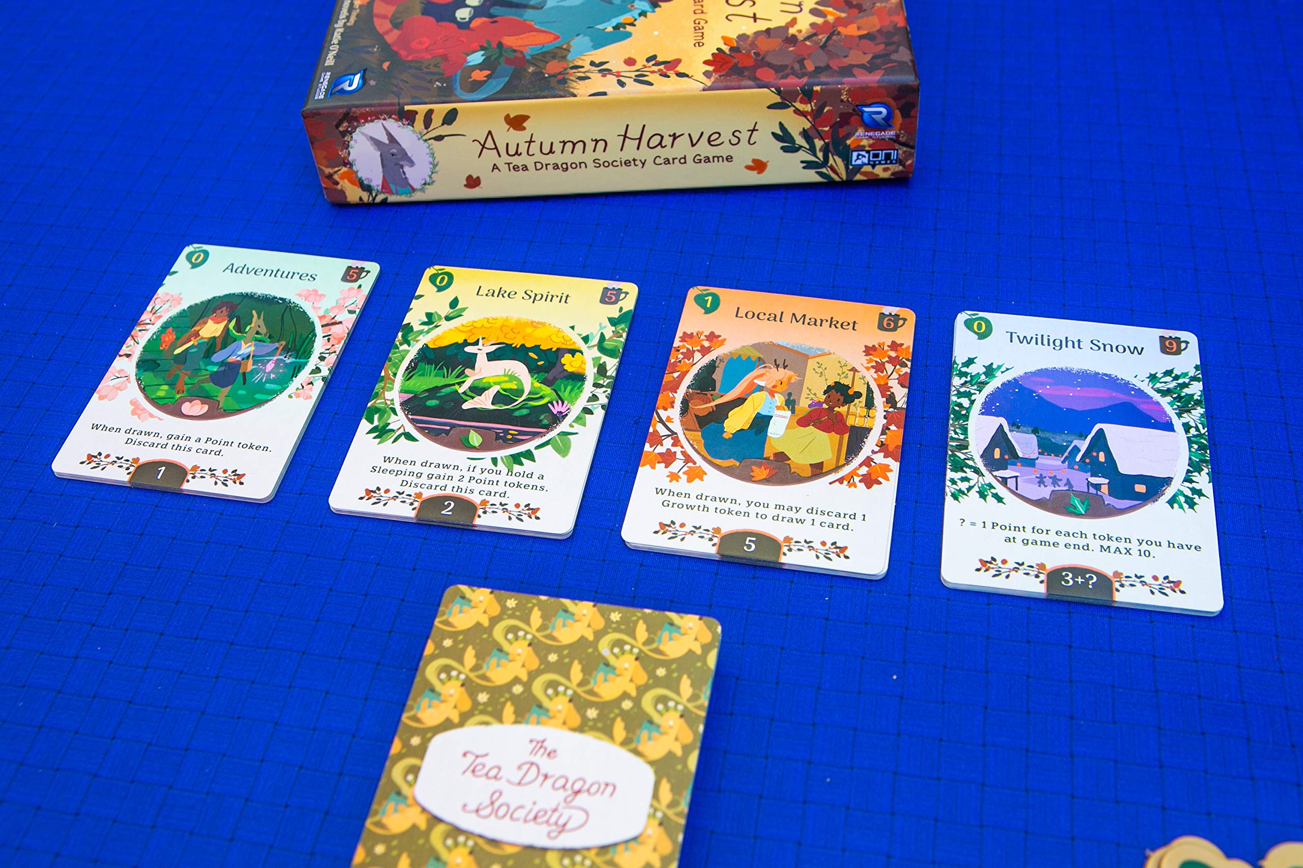 Renegade Game Studios Autumn Harvest: A Tea Dragon Society Card Game, For 2-4 friends ages 10+ in 30-60 min!