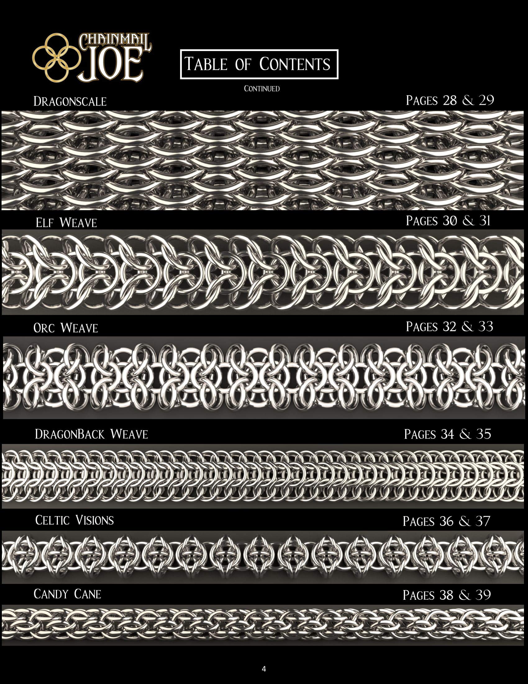 Chainmail Joe - Complete Chainmail Tutorial Collection