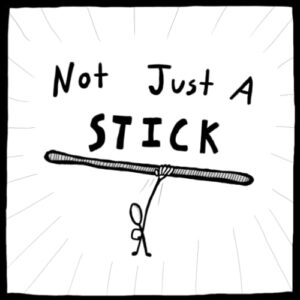 not just a stick