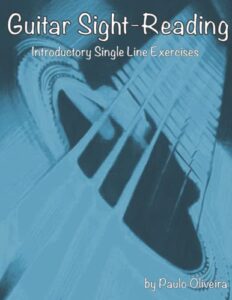 guitar sight-reading: introductory single line exercises (guitar books)