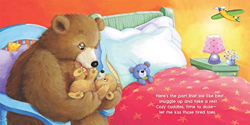 Kiss Those Toes – Interactive Bedtime Story Board Book for Babies – Educational Rhyming Story Encourages Affection Between Caregiver and Child (Tender Moments)