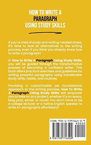 How to Write a Paragraph Using Study Skills: 5 Simple Steps to Writing Powerful Paragraphs