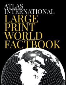 atlas international large print world factbook