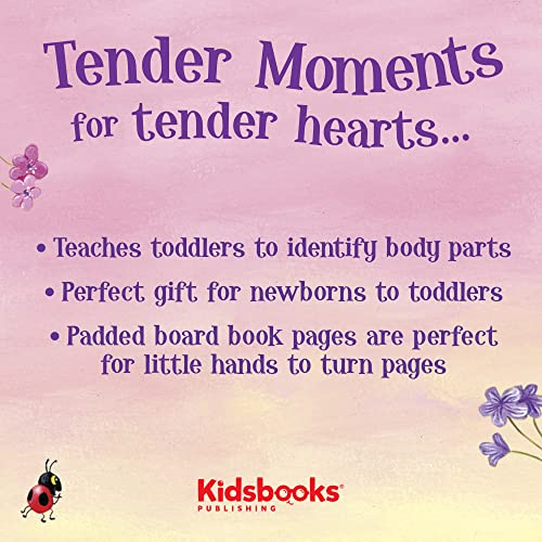 Kiss Those Toes – Interactive Bedtime Story Board Book for Babies – Educational Rhyming Story Encourages Affection Between Caregiver and Child (Tender Moments)