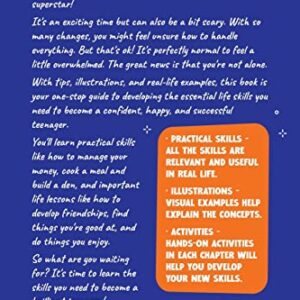 Life Skills for Tweens: How to Cook, Make Friends, Be Self Confident and Healthy. Everything a Pre Teen Should Know to Be a Brilliant Teenager (Essential Life Skills for Teens)