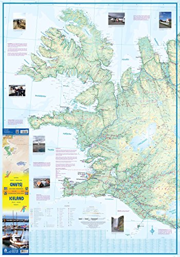 Iceland Travel Reference Map Waterproof 1:400K