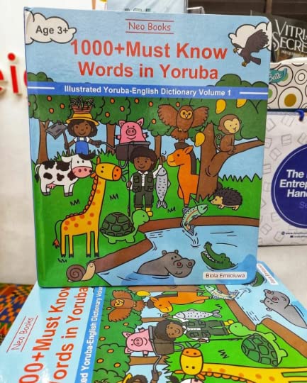 1000+ Must know words in Yoruba Language Vol 1| Illustrated Yoruba-English Dictionary| Learning & Education Toys | Interactive Books| Gifts for Boys & Girls | Sound Book/Audio Book/Talking Book| Musical Book