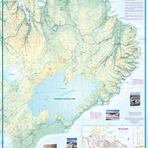 Iceland Travel Reference Map Waterproof 1:400K