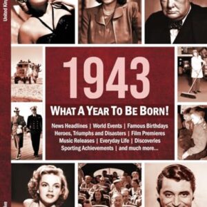 1943: What A Year To Be Born!: A Birthday Gift to Treasure (What A Year To Be Born Series)