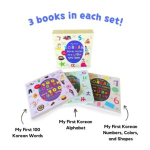 My First Korean Words Series: Korean English Bilingual, Korean Baby Book Kids Books Childrens Books, Korean Book For Kids