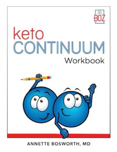 ketocontinuum workbook: the steps to be consistently keto for life