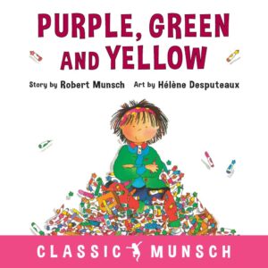 purple, green and yellow (classic munsch)