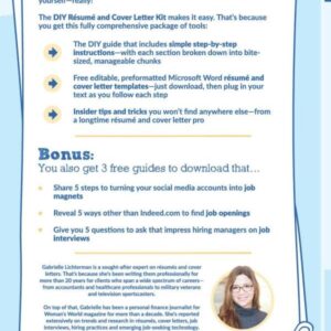 DIY Résumé and Cover Letter Kit: Everything You Need to Create Your Own Professional-Quality Résumé and Cover Letter