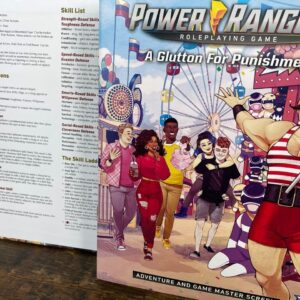 Renegade Game Studios Power Rangers Roleplaying Game A Glutton for Punishment Adventure & Game Master Screen