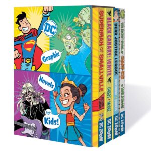 dc graphic novels for kids box set