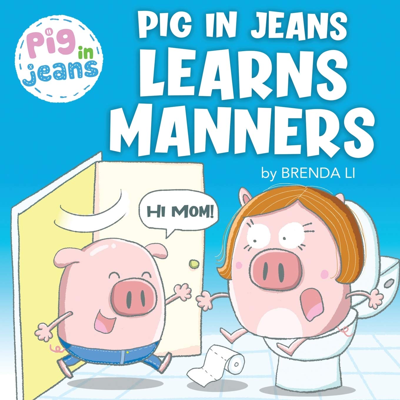 Pig In Jeans Learns Manners