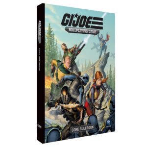 renegade game studios g.i. joe roleplaying game core rulebook, full color hardcover book, create your own g.i. joe character