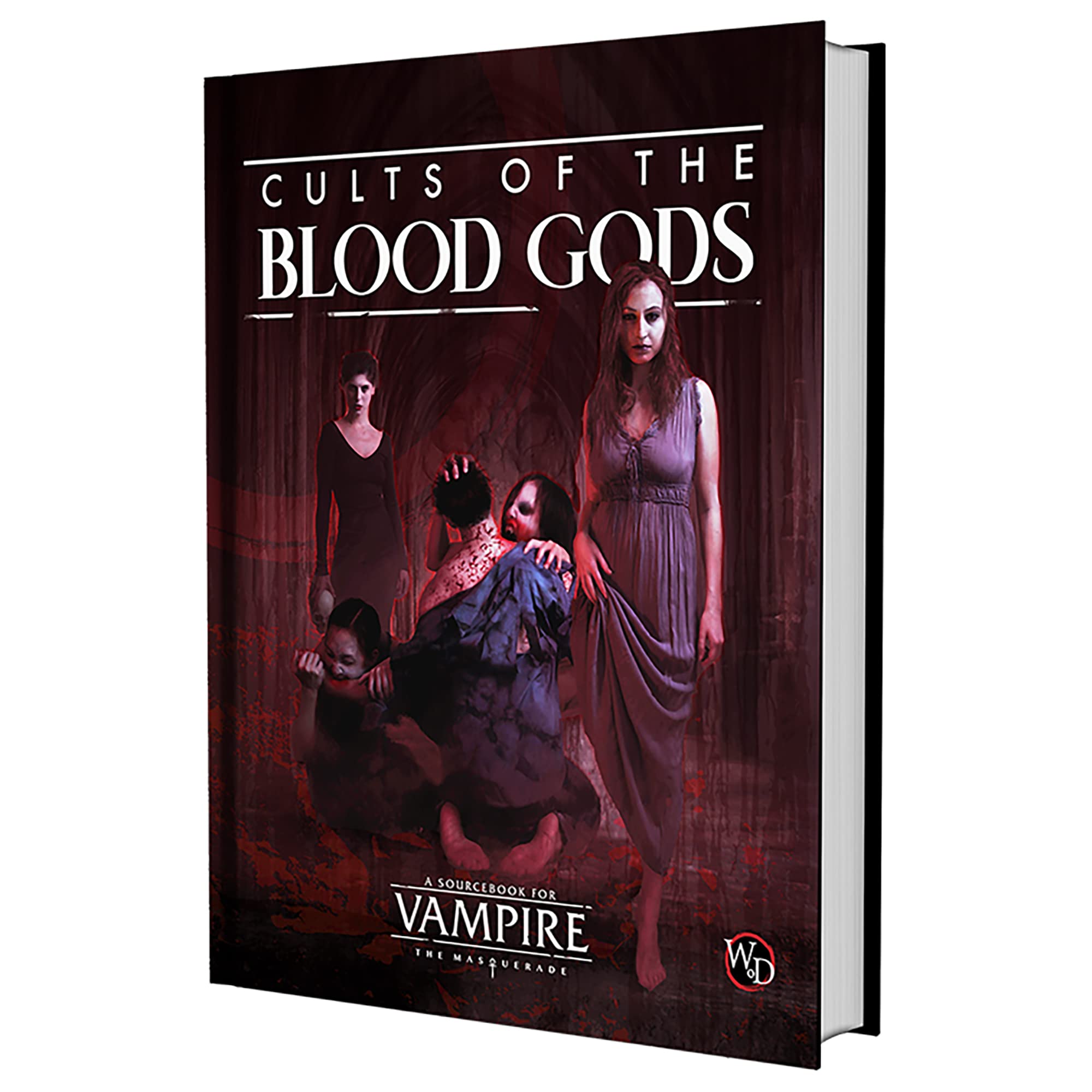 Renegade Game Studios Vampire: The Masquerade 5th Edition Roleplaying Game Cults of The Blood Gods Sourcebook, Ages 18+, Black