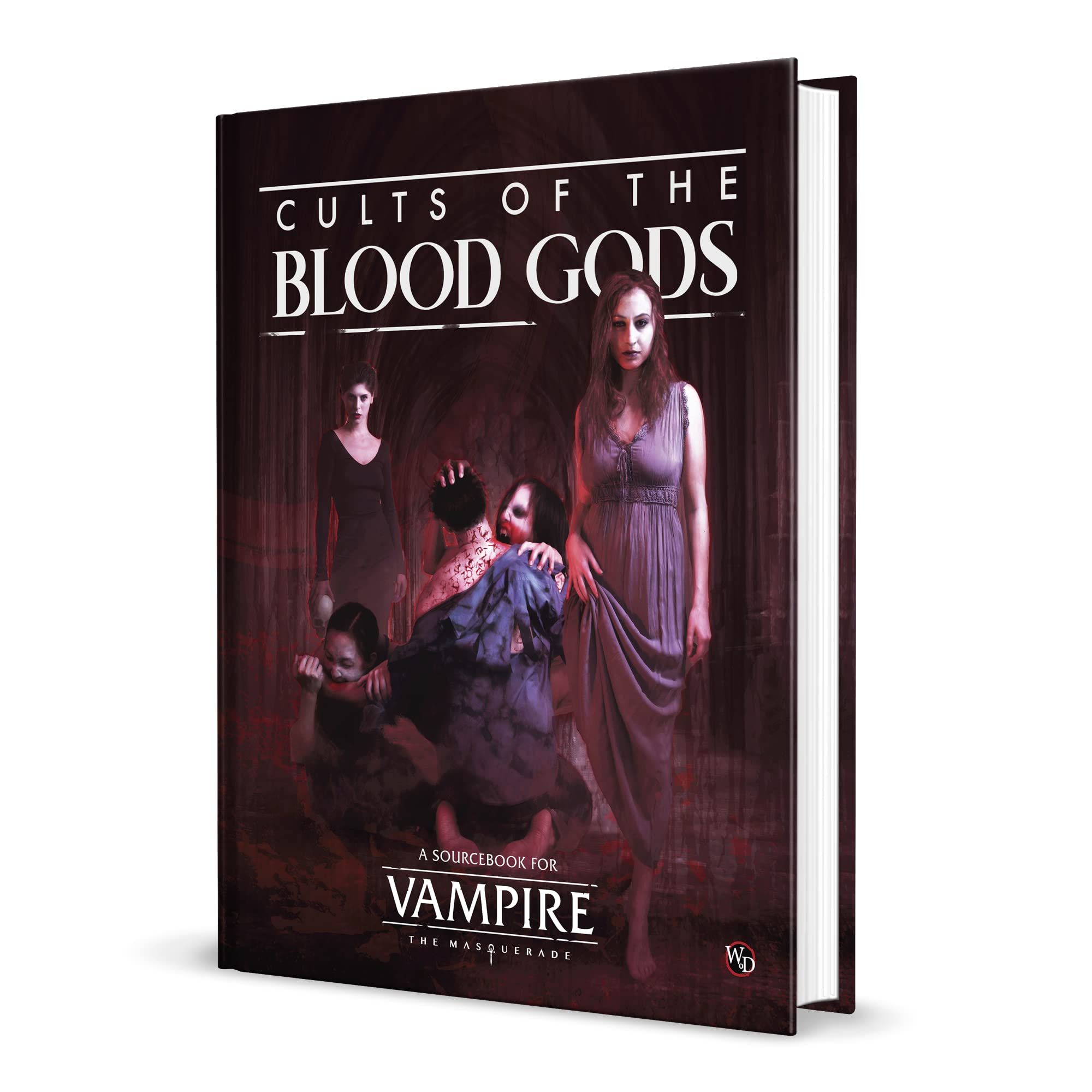 Renegade Game Studios Vampire: The Masquerade 5th Edition Roleplaying Game Cults of The Blood Gods Sourcebook, Ages 18+, Black