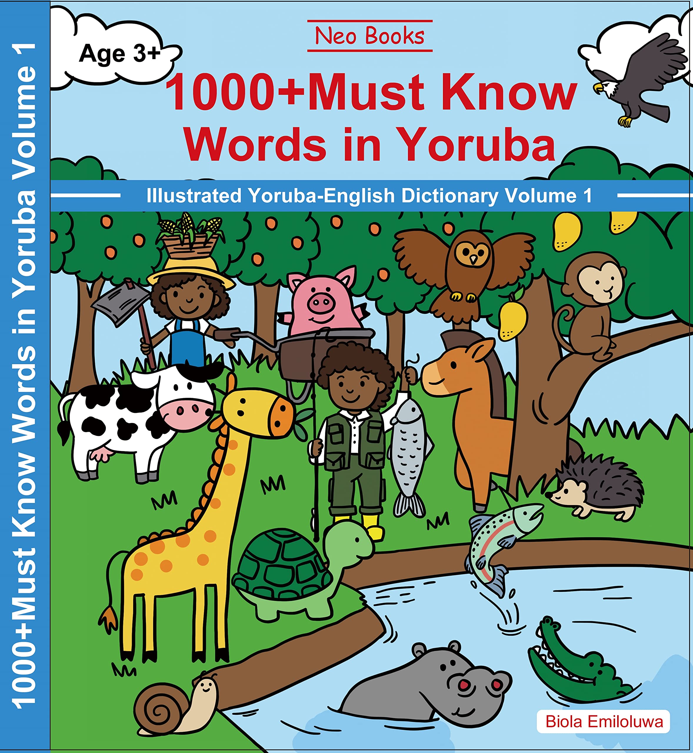 1000+ Must know words in Yoruba Language Vol 1| Illustrated Yoruba-English Dictionary| Learning & Education Toys | Interactive Books| Gifts for Boys & Girls | Sound Book/Audio Book/Talking Book| Musical Book