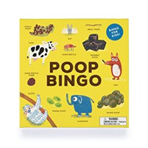 Laurence King Poop Bingo: A Hilarious and Fascinating Educational Game for Kids!