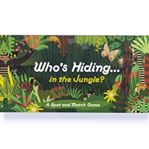 Laurence King Who's Hiding in The Jungle? A Spot and Match Game