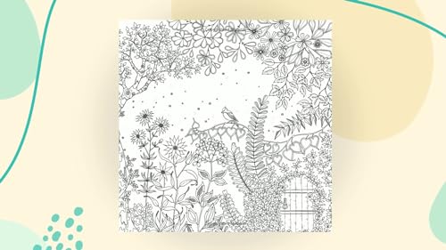 Secret Garden: An Inky Treasure Hunt and Coloring Book for Adults