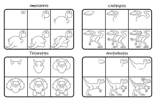 How to Draw 101 Dinosaurs