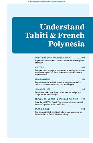 Lonely Planet Tahiti & French Polynesia 10 (Travel Guide)