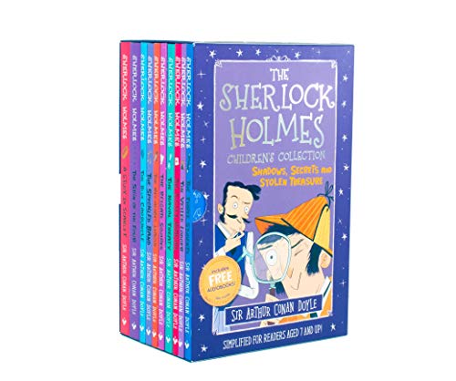 The Sherlock Holmes Children's Collection: Shadows, Secrets and Stolen Treasure 10 Book Box Set