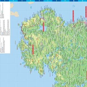 Lonely Planet Ireland Planning Map