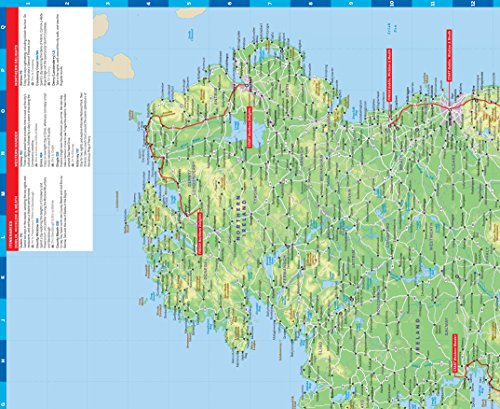 Lonely Planet Ireland Planning Map