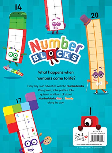 Numberblocks Annual 2021 - as seen on CBeebies! (Learn to count from 1 to 20 with maths puzzles, games and Numberblocks episodes)