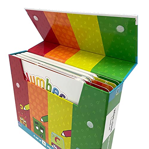 Numberblocks and Alphablocks: My First Numbers and Letters 4 Book Wipe-Clean Box Set (pen included): a set of 4 wipe-clean books (pens included)