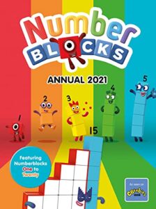 numberblocks annual 2021 - as seen on cbeebies! (learn to count from 1 to 20 with maths puzzles, games and numberblocks episodes)