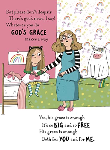 His Grace Is Enough: How God Makes It Right When We've Got It Wrong (Illustrated, rhyming children’s book on the Christian message of God’s grace and forgiveness)