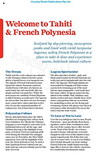 Lonely Planet Tahiti & French Polynesia 10 (Travel Guide)