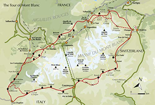 The Tour of Mont Blanc: Complete two-way trekking guide (Cicerone Trekking Guides)