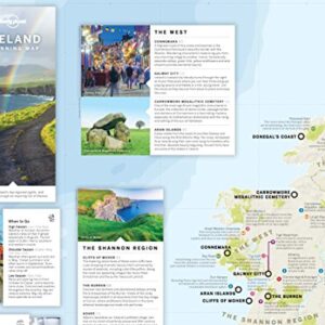 Lonely Planet Ireland Planning Map