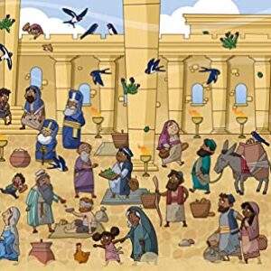 Seek and Find: New Testament Bible Stories: With Over 450 Things to Find and Count! (Fun interactive Christian book to gift kids ages 2-4)