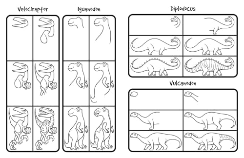 How to Draw 101 Dinosaurs