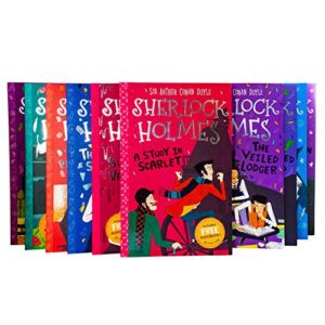 The Sherlock Holmes Children's Collection: Shadows, Secrets and Stolen Treasure 10 Book Box Set