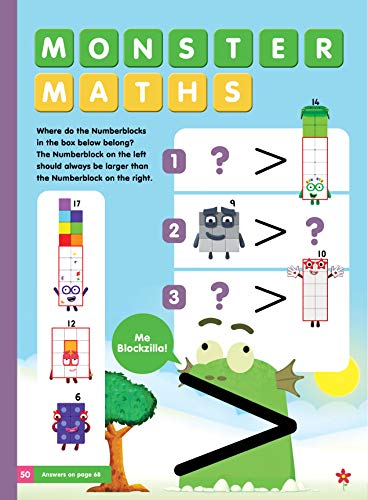 Numberblocks Annual 2021 - as seen on CBeebies! (Learn to count from 1 to 20 with maths puzzles, games and Numberblocks episodes)