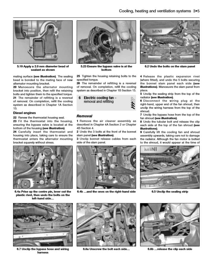 Mini Petrol & Diesel (Mar '14 - '18) Haynes Repair Manual (Paperback)