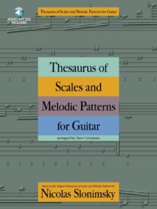 thesaurus of scales and melodic patterns for guitar