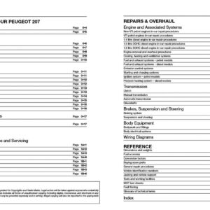 Peugeot 207 Petrol & Diesel 06 - 13 Haynes Repair Manual (Paperback)